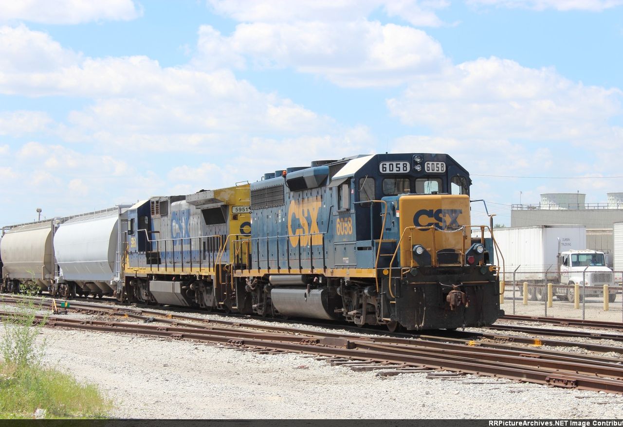 CSX 6058 5951